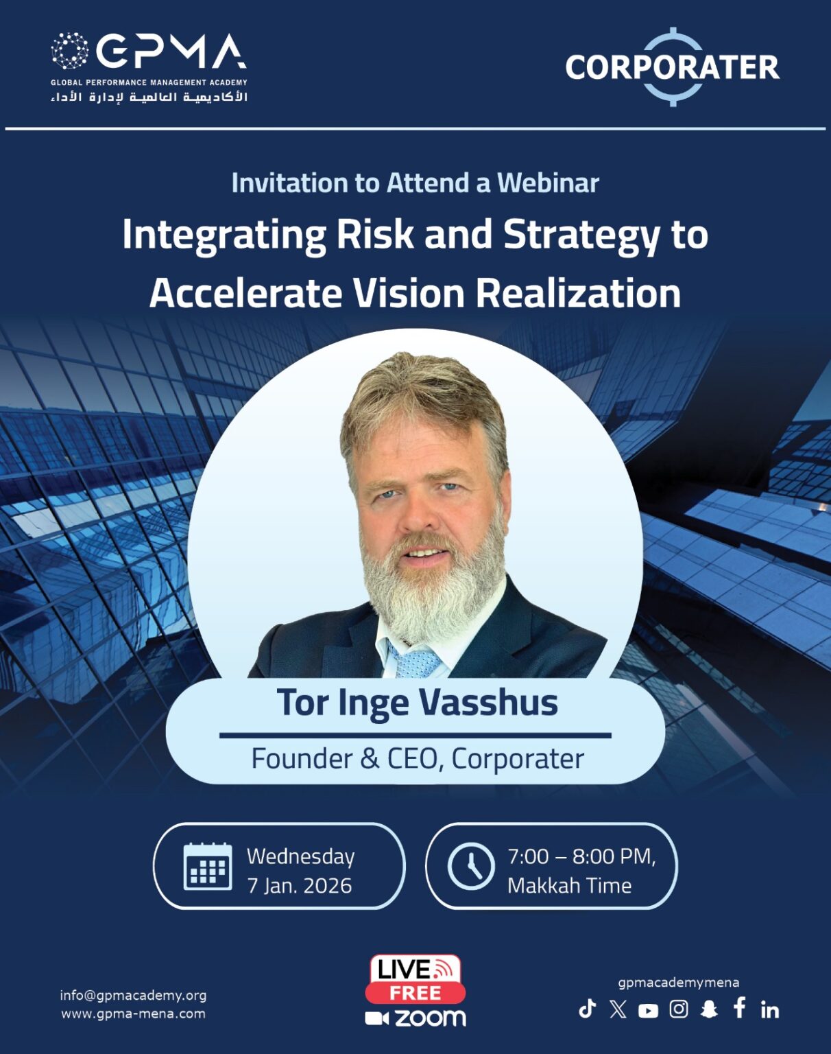 Tor Inge Vasshus -Integrating Risk and Strategy to Accelerate Vision ...